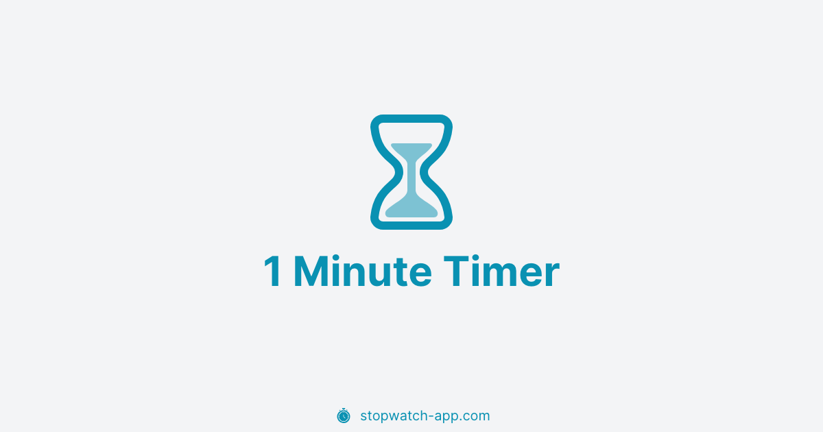 1 Minute Timer