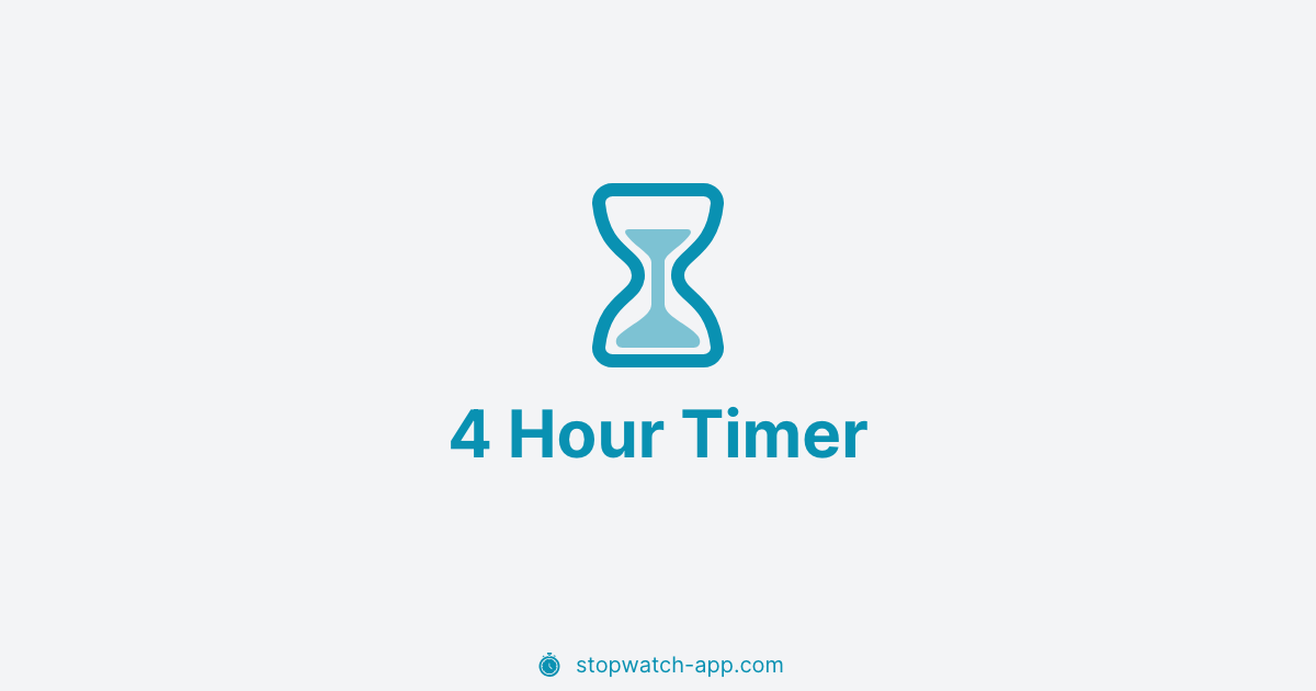4 Hour Timer